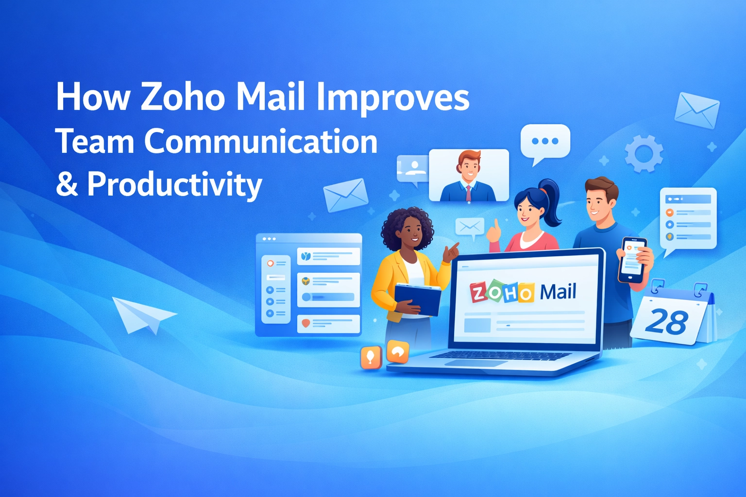 How Zoho Mail Improves Team Communication & Productivity - workspaceking