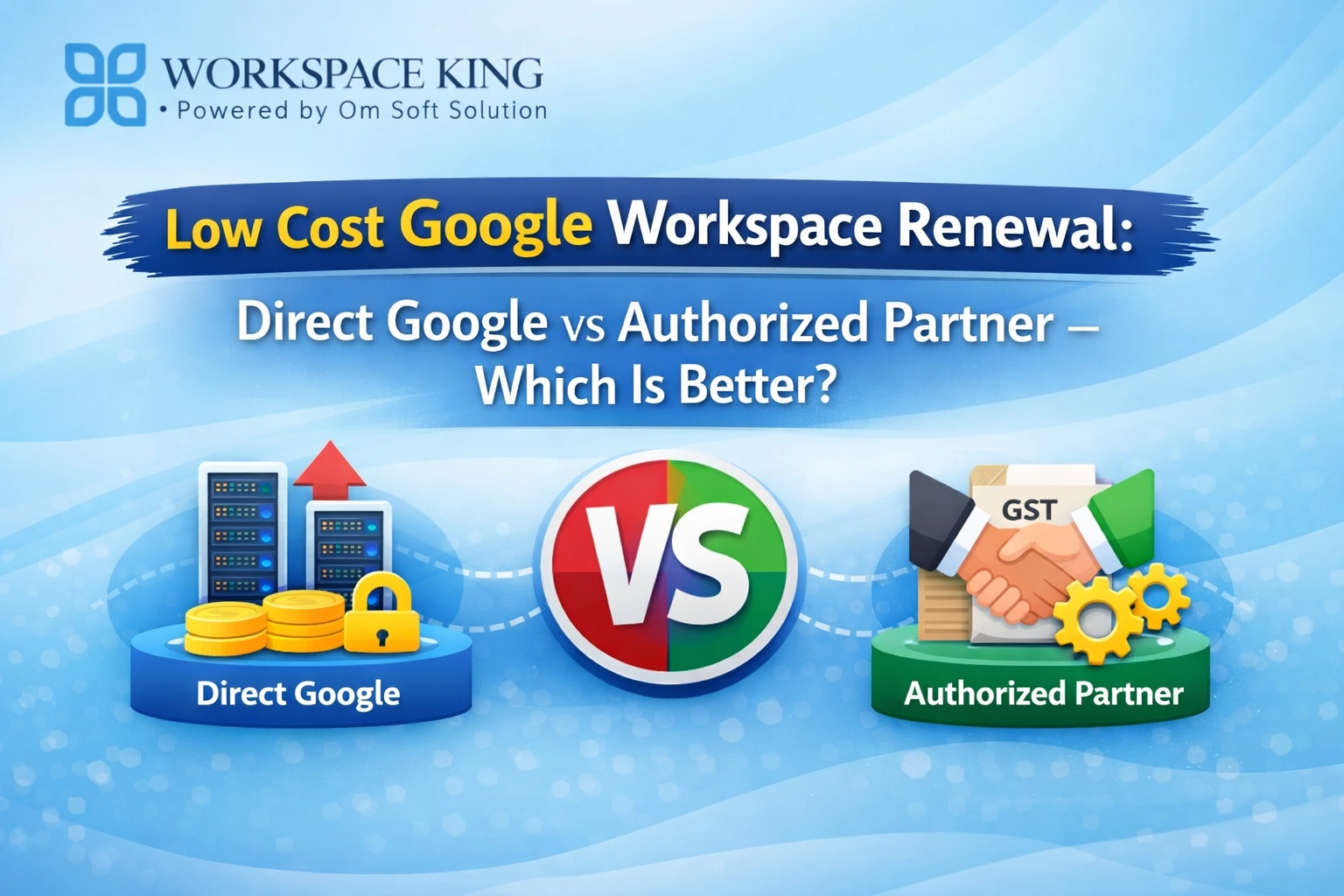 Low Cost Google Workspace Renewal in India – Direct vs Partner